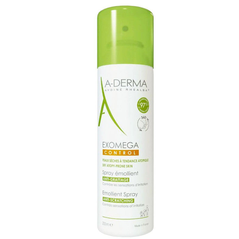 A-Derma Spray Emoliente Exomega Control 200 ml - Farmacias Patagónicas