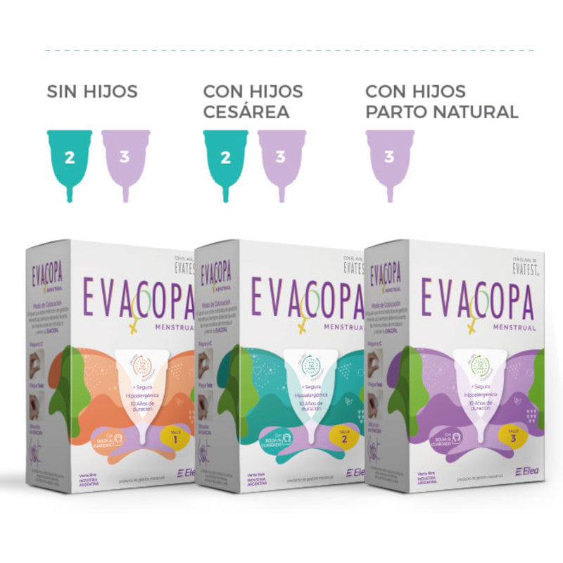 Eva Copa Menstrual Talle 3 - Farmacias Patagónicas