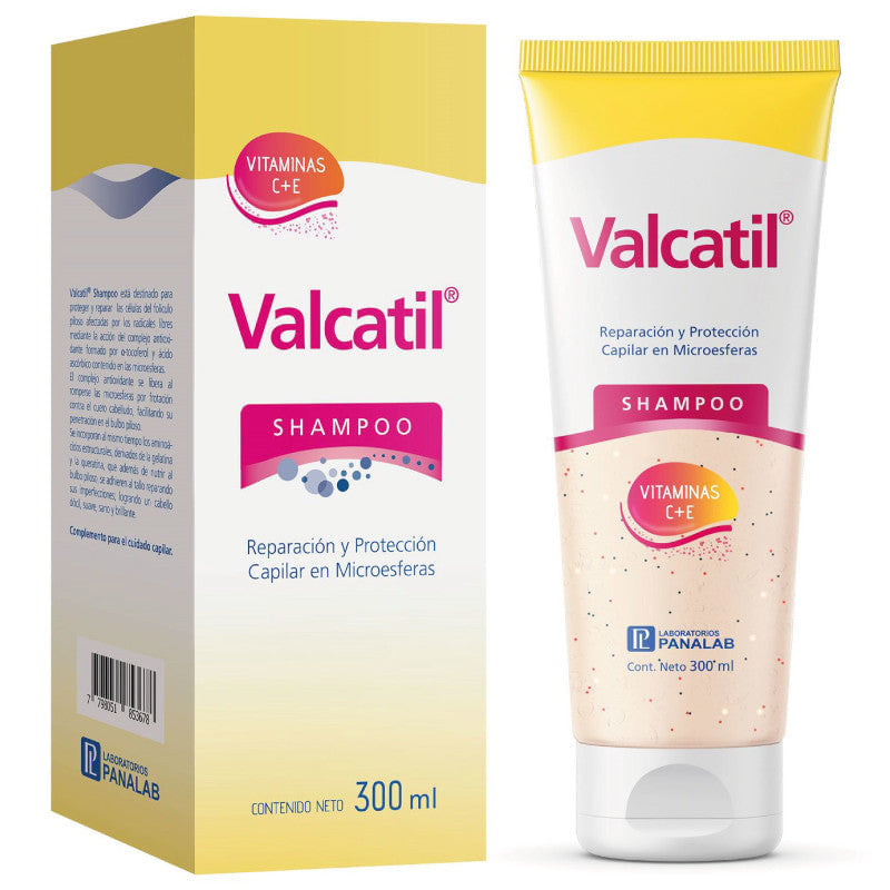 Valcatil Shampoo Vitamina C + E 150 ml - Farmacias Patagónicas
