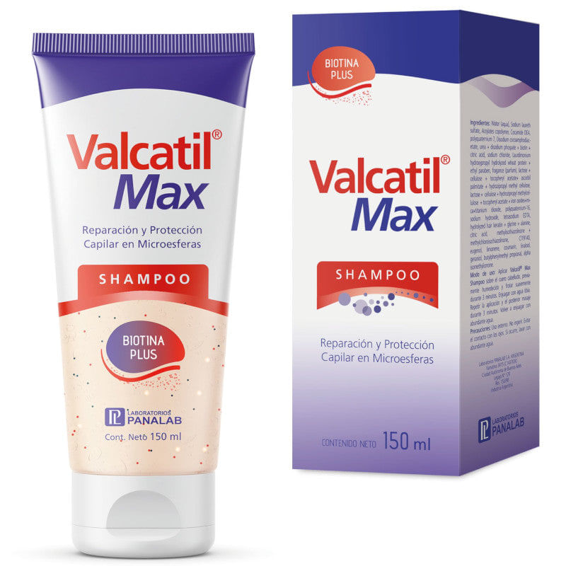 Valcatil Max Shampoo 150 ml - Farmacias Patagónicas