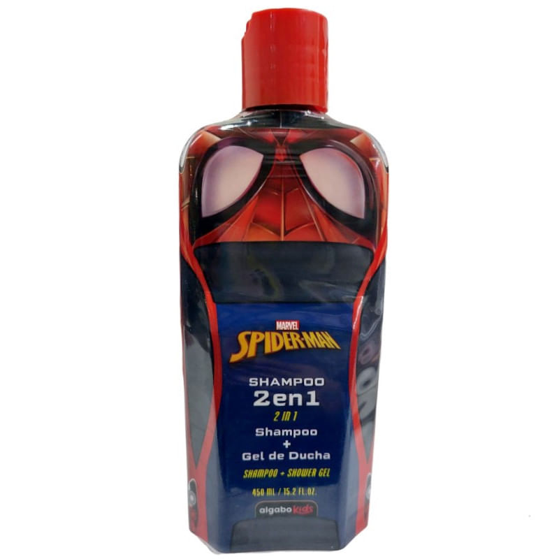 Algabo Kids Spider Man Shampoo + Gel De Ducha 2 En 1 450 ml - Farmacias ...