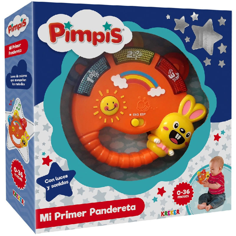 Pimpis Bebe Primer Pandereta 0-36 Meses - Farmacias Patagónicas