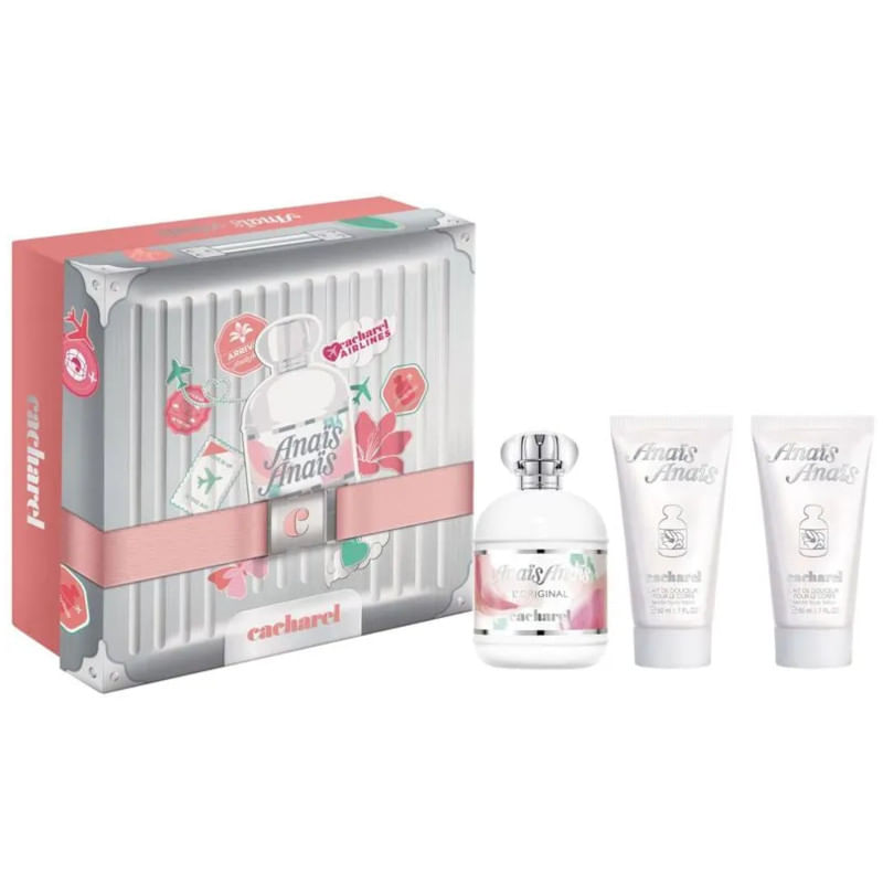 Cacharel Anais Anais L´Original EDT 100 ml + 2 Body Lotion 50 ml C/U ...