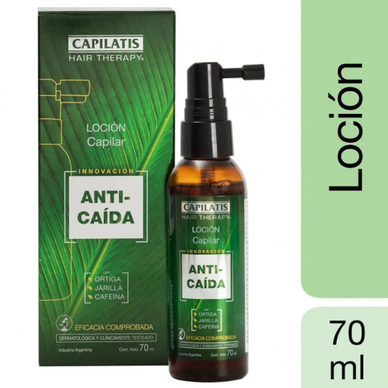 Capilatis Locion Capilar Capilatis Anti Caida Cafeina 70 ml - Farmacias ...