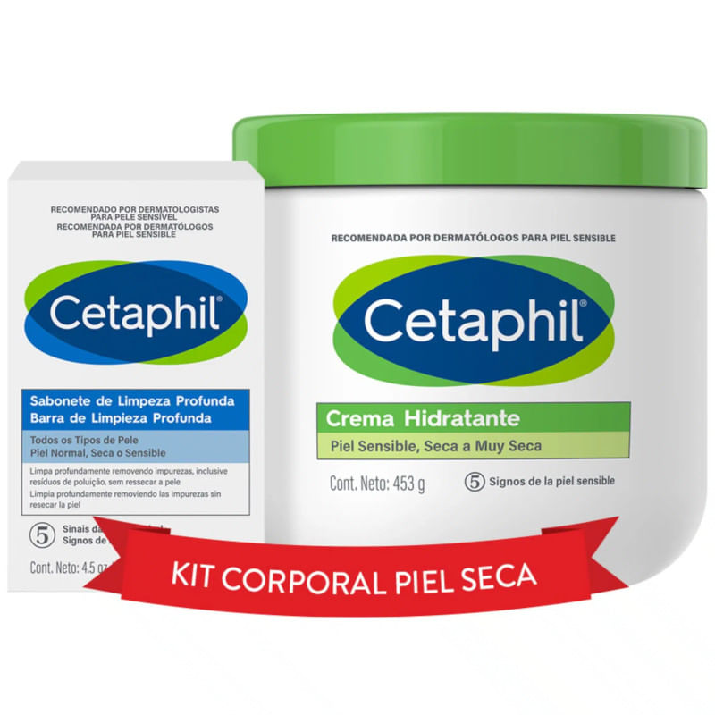 Cetaphil Kit Corporal Piel Seca - Farmacias Patagónicas