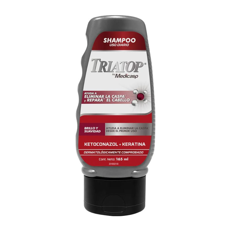 Triatop Shampoo Anticaspa Ketoconazol Y Keratina 165 ml - Farmacias ...