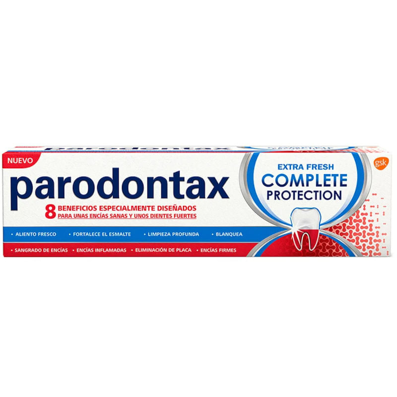 Paradontax Crema Con Fluor Extra Fresh Complete Protection 126 g ...
