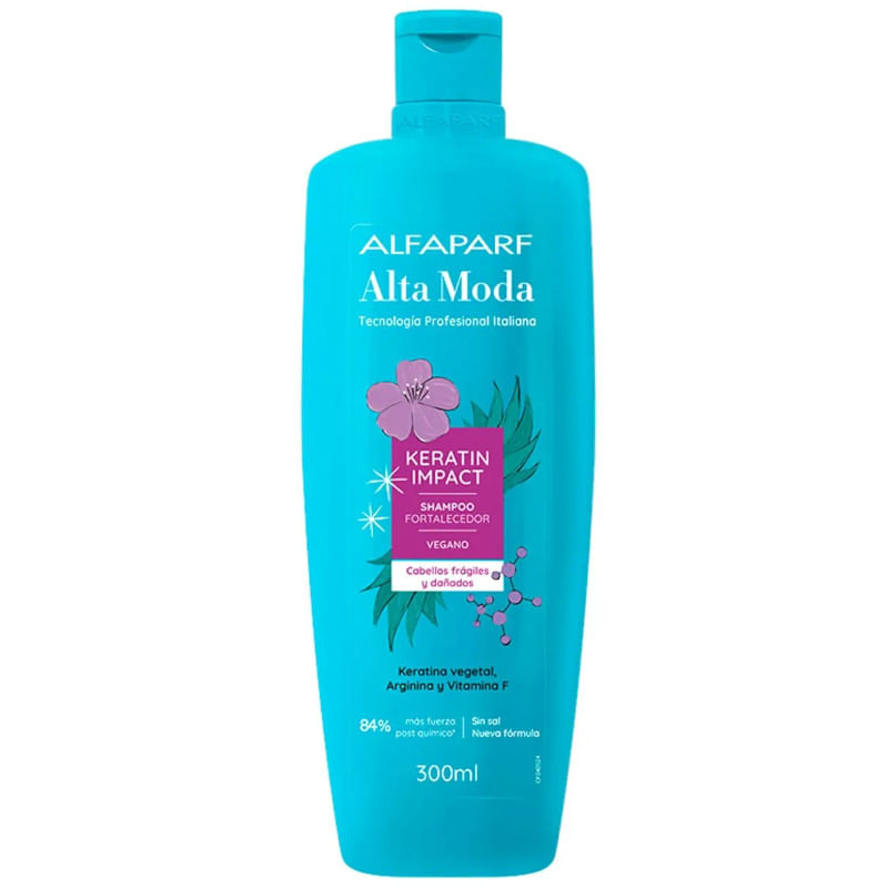 Alta Moda Shampoo Fortalecedor Keratin Impact 300 ml - Farmacias ...