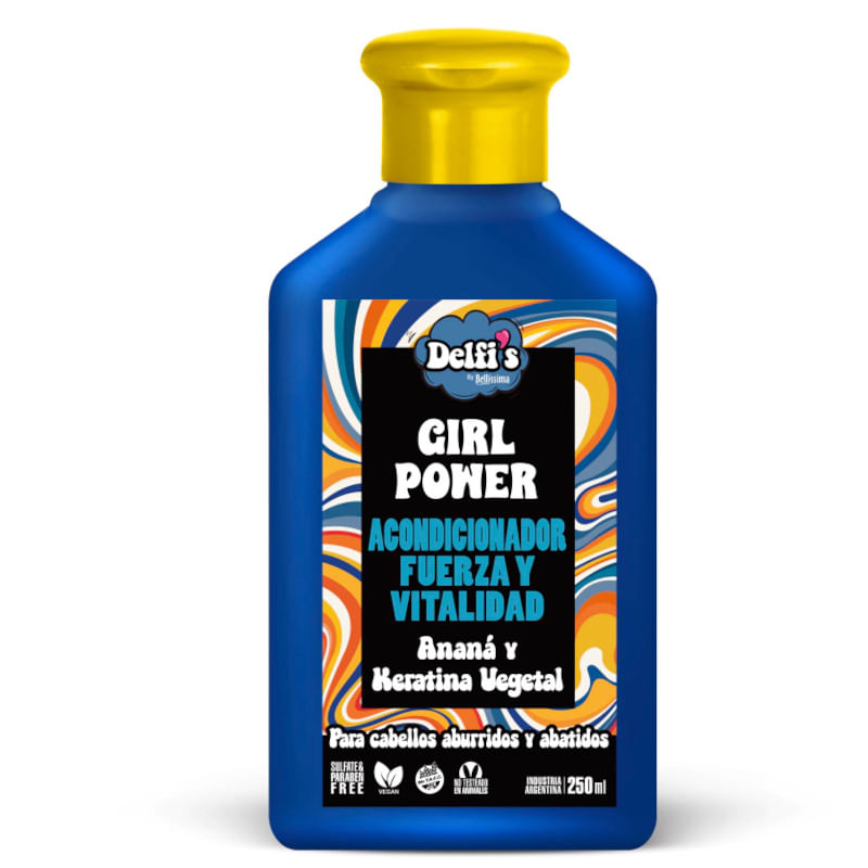 Delfi´s Acondicionador Fuerza Y Vitalidad Girl Power Ananá Y Keratina ...