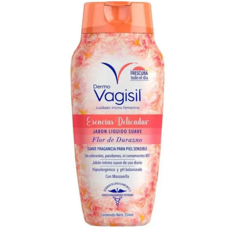 Dermo Vagisil Jabon Intimo Suave Flor De Durazno 354 ml - Farmacias ...