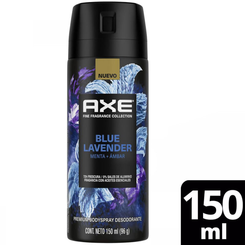 Axe Premium Body Spray Desodorante Blue Lavender 150 ml - Farmacias ...