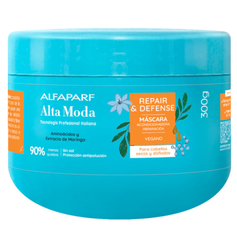 Alta Moda Máscara Acondicionadora Reparación Repair Defense 300 g ...