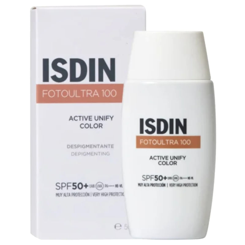 Isdin Protector Solar Foto Ultra 100 Active Unify Color Despigmentante ...