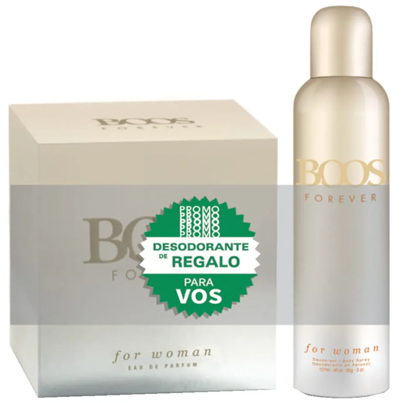 Boos Forever For Woman EDP 100 ml + Desodorante Body Spray 127 ml ...