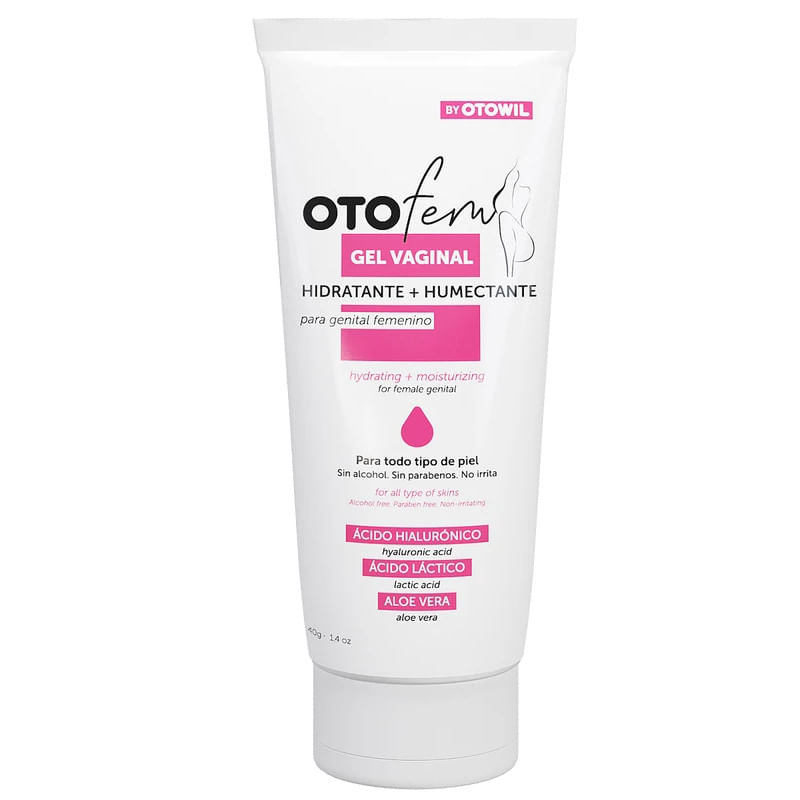 Otowil Fem Gel Vaginal Hidratante + Humectante 40 g - Farmacias Patagónicas
