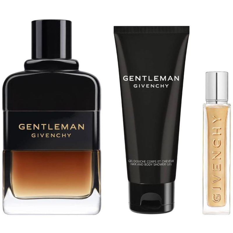 Givenchy Set Gentleman Réserve Privée EDP 100 ml + Travel Spray 12,5 ...