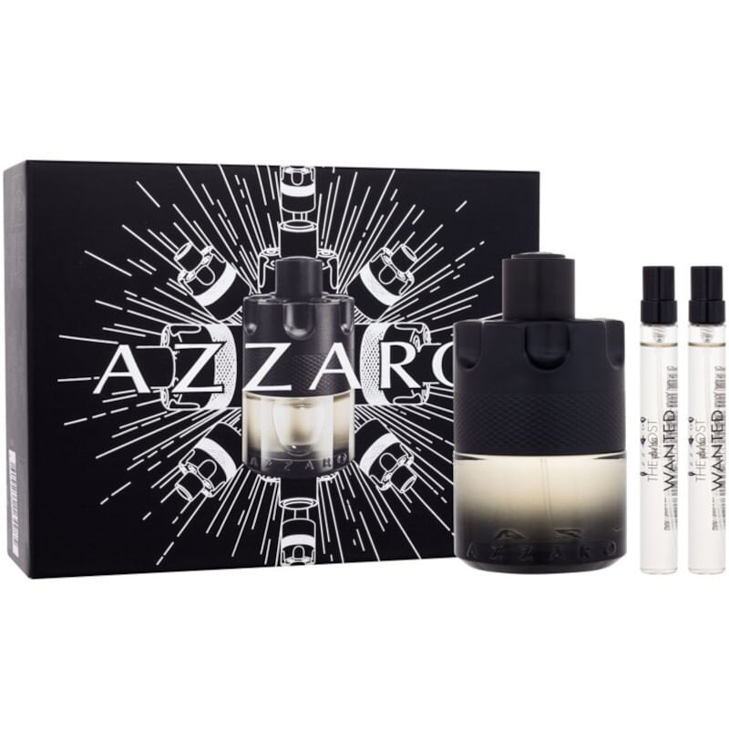 Azzaro Set The Most Wanted EDT Intense 100 ml + 2 Travel Spray The Most ...