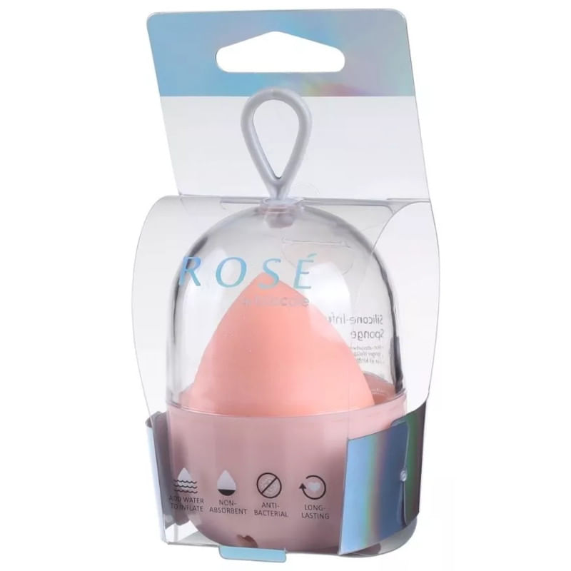 Basicare Rosé Esponja Beauty Blender Con Base Silicona - Farmacias ...