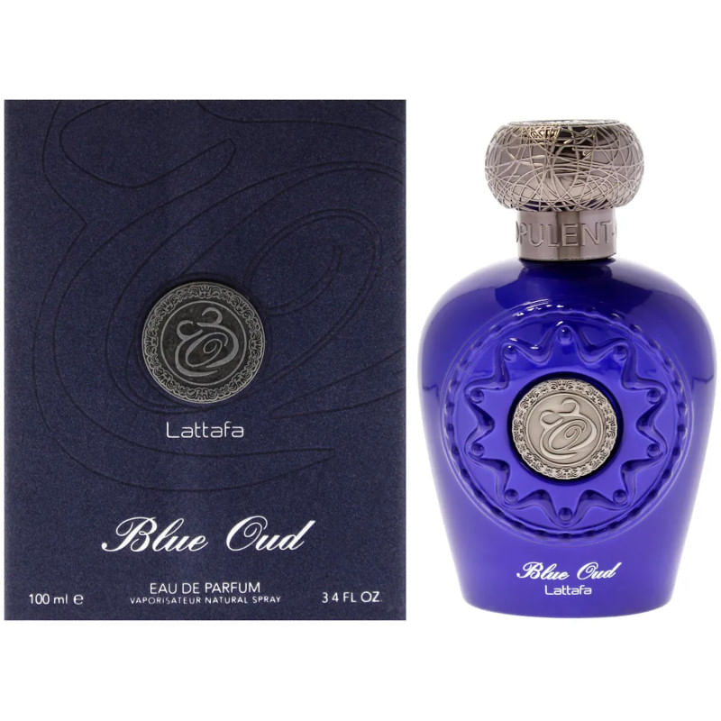 Lattafa Blue Oud EDP 100 ml - Masculina - Farmacias Patagónicas