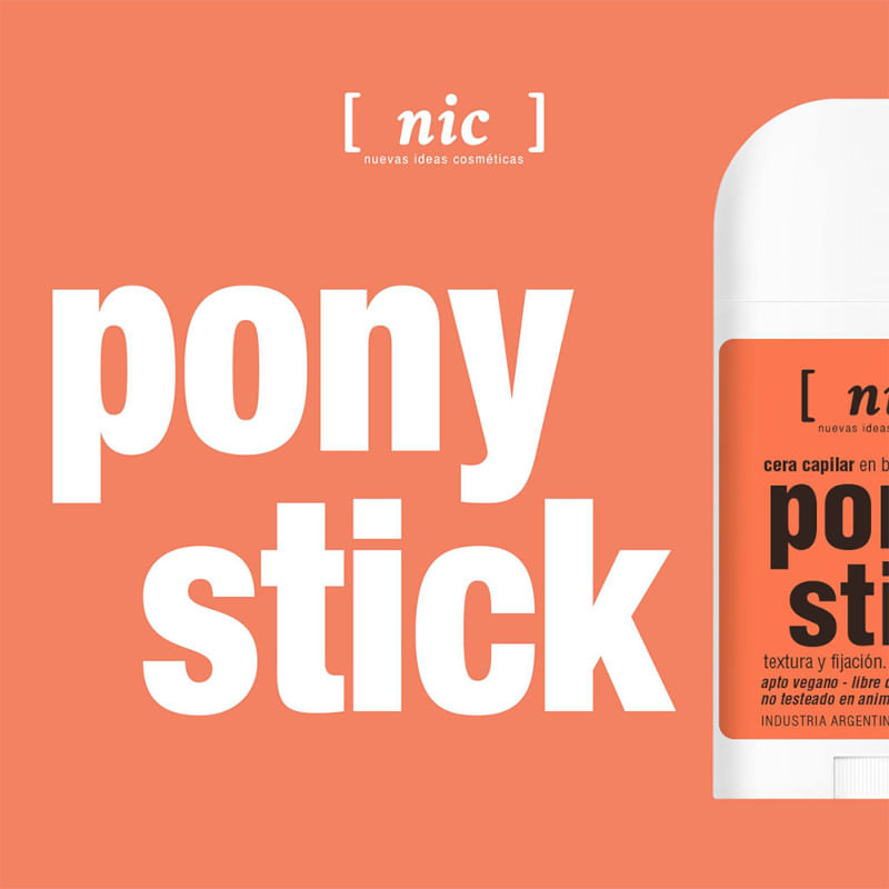 Nic Cera Capilar En Barra Pony Stick 30 g - Farmacias Patagónicas